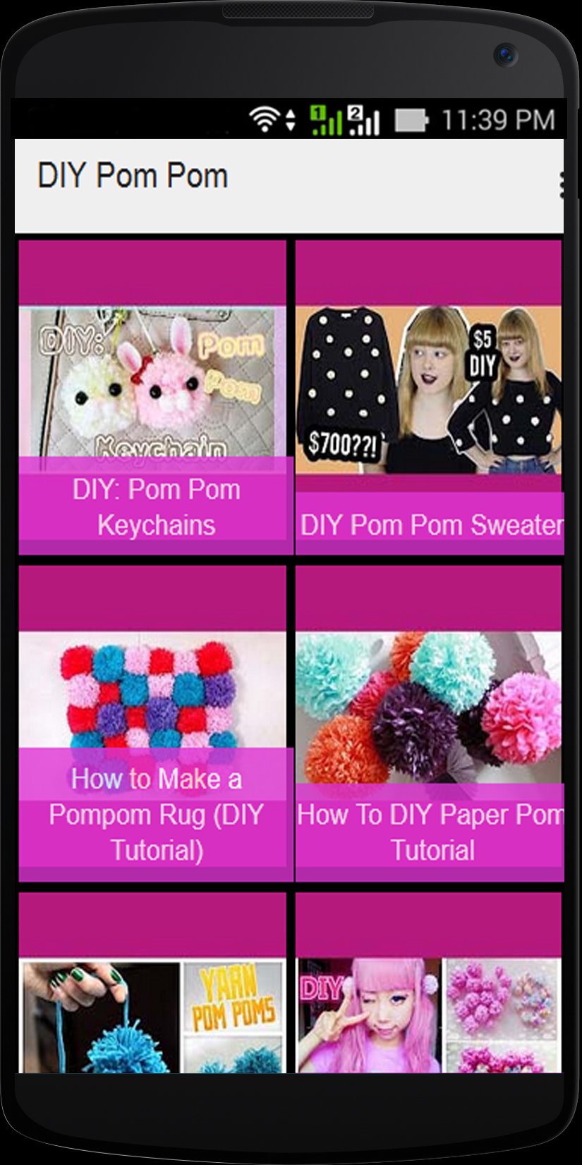 Download DIY Pom Pom Latest Version 1.1 Android APK File