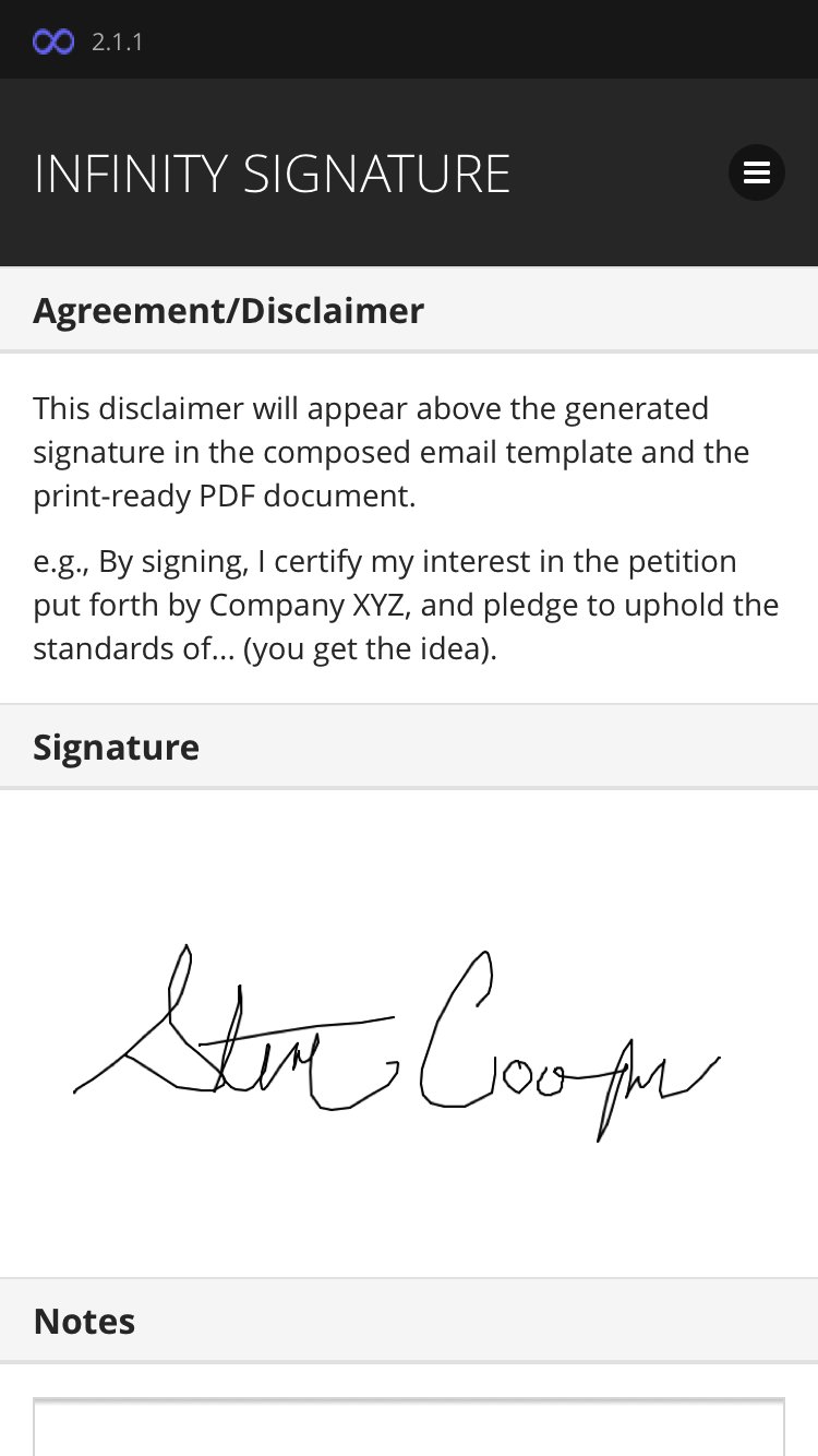 Infinity Signature Capture APK for Android Download