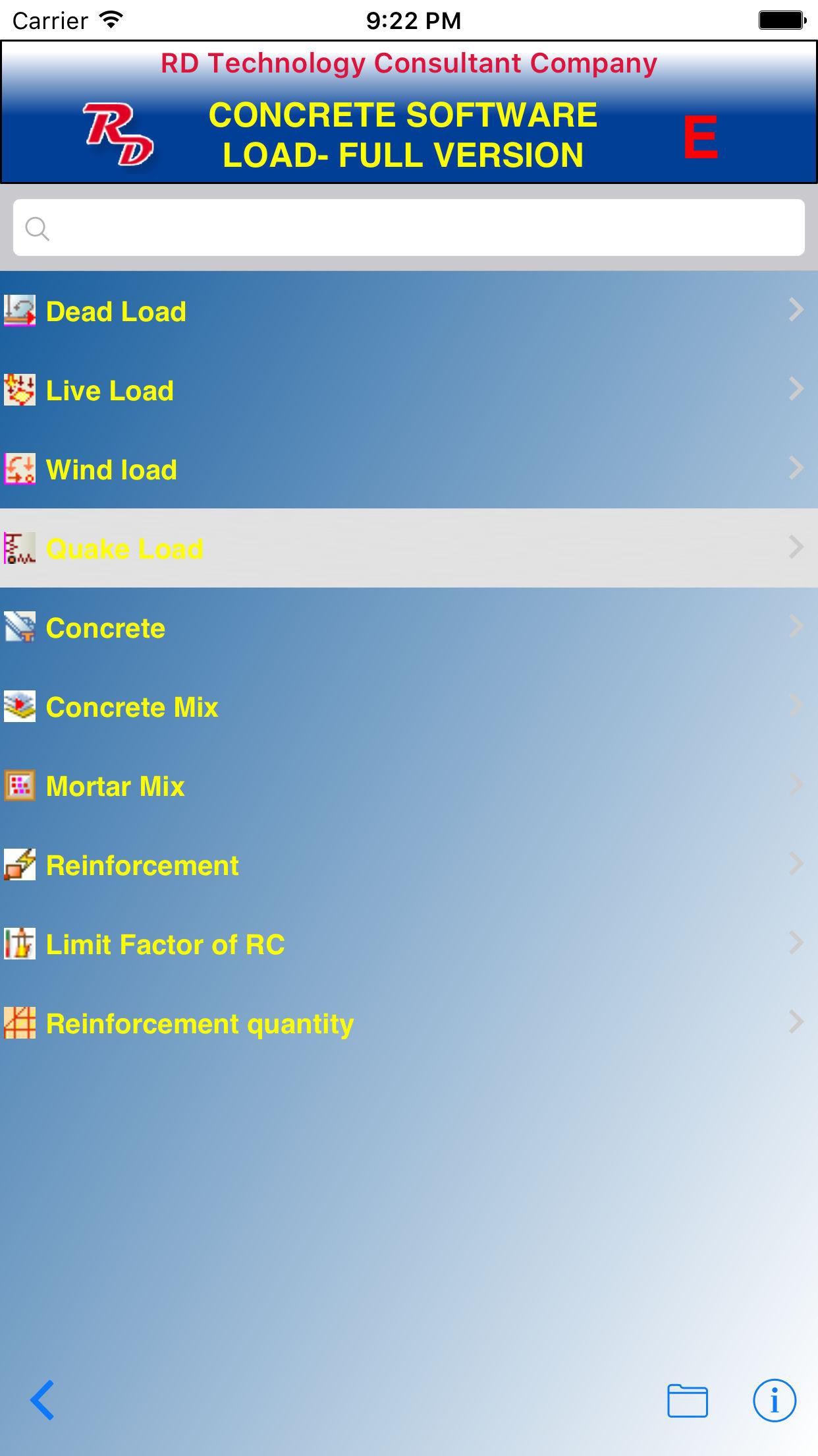 RD Concrete Load Pro Latest Version 6.0.0 for Android