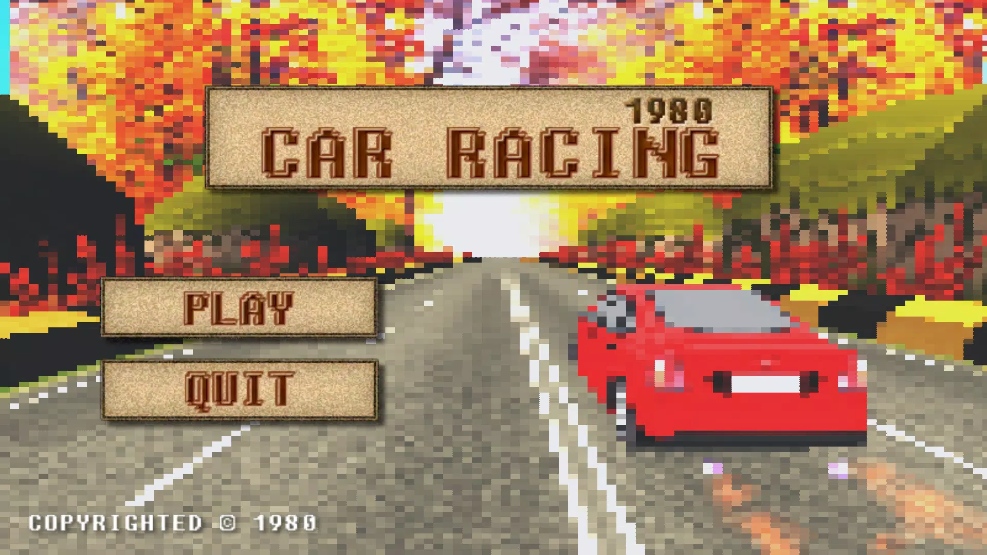 Race Car Video Games 1980s