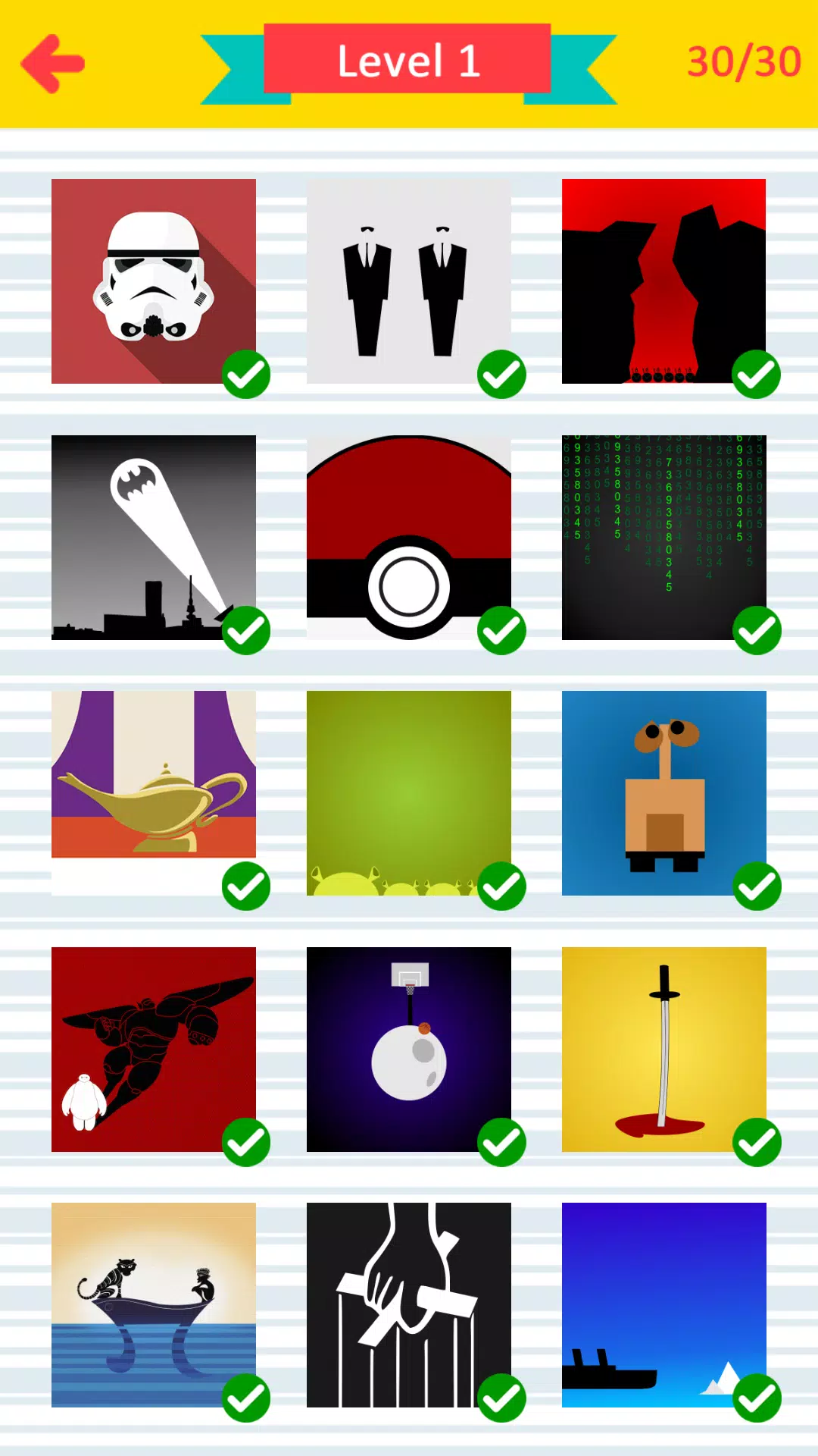 Guess The Movie Answers
