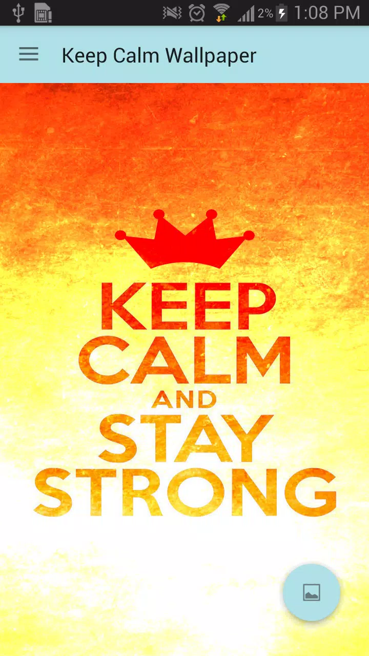 Keep Calm And Stay Strong Background