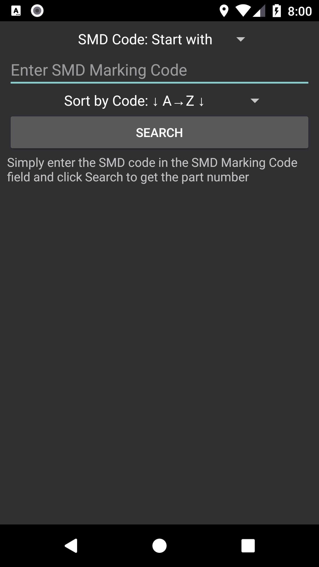 Download SMD Marking Codes Latest Version 1.11 Android APK File Download SMD Marking Codes Latest Version 1.11 Android APK File