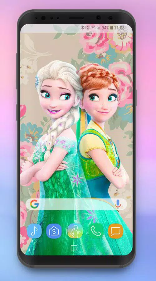 Anna Elsa Frozen Iphone Wallpaper