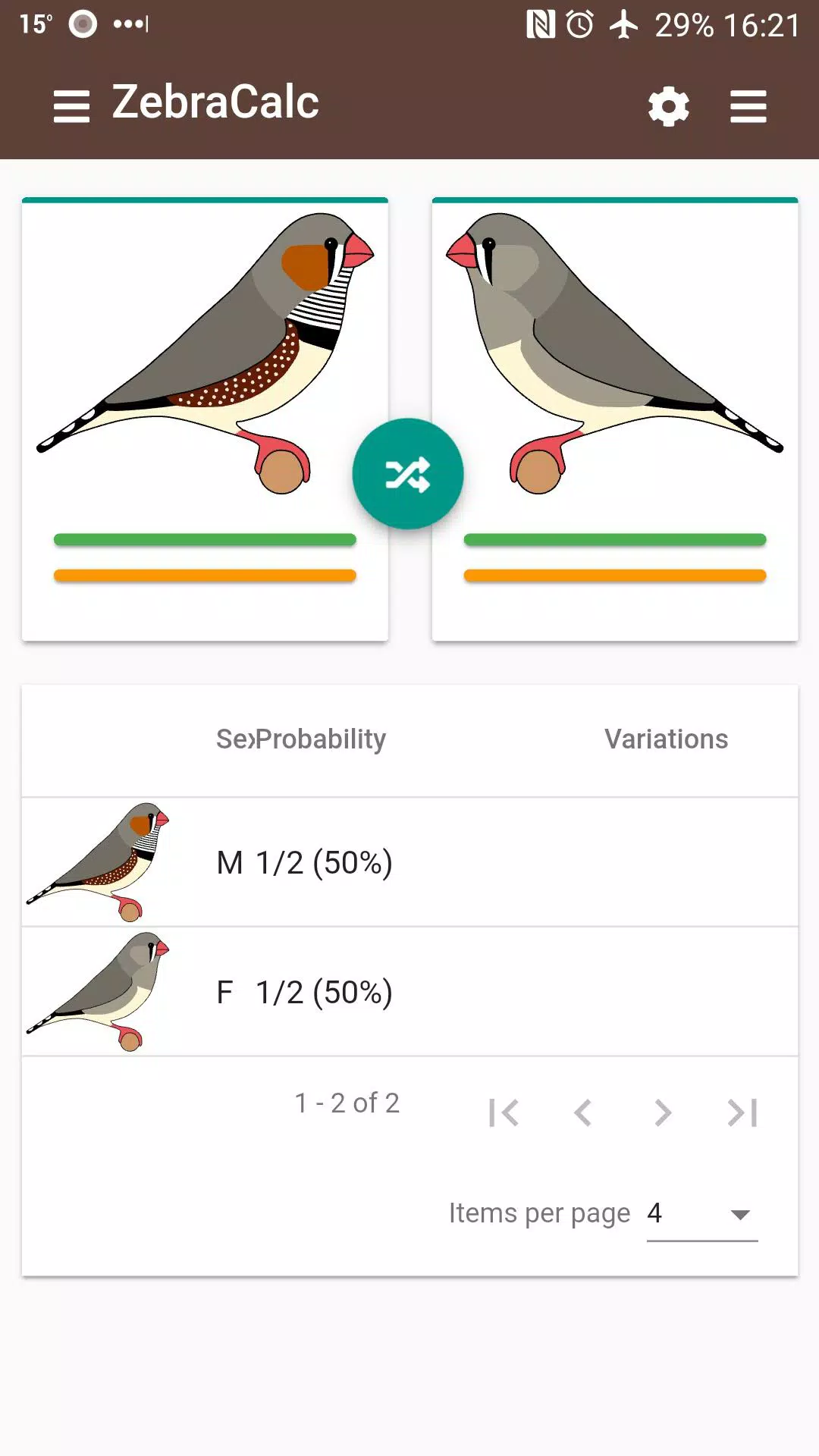 General Zebra Finch Mutations By Zebracrazy