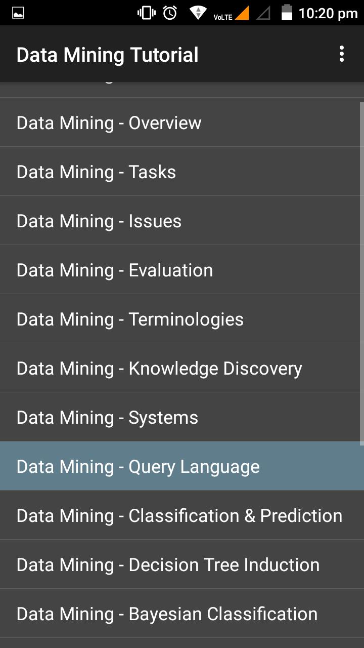 Learn Data Mining Apk For Android Download