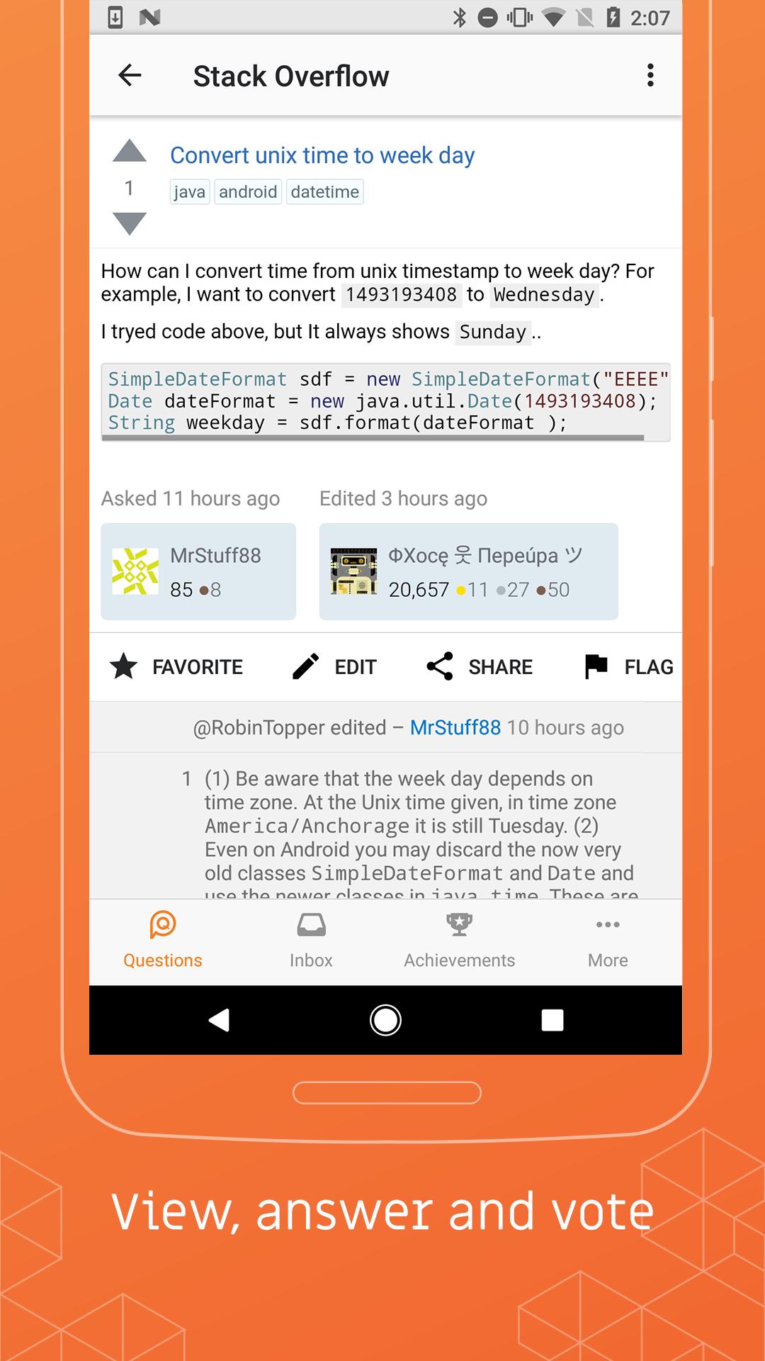 Stack Overflow APK for Android Download Stack Overflow APK for Android Download