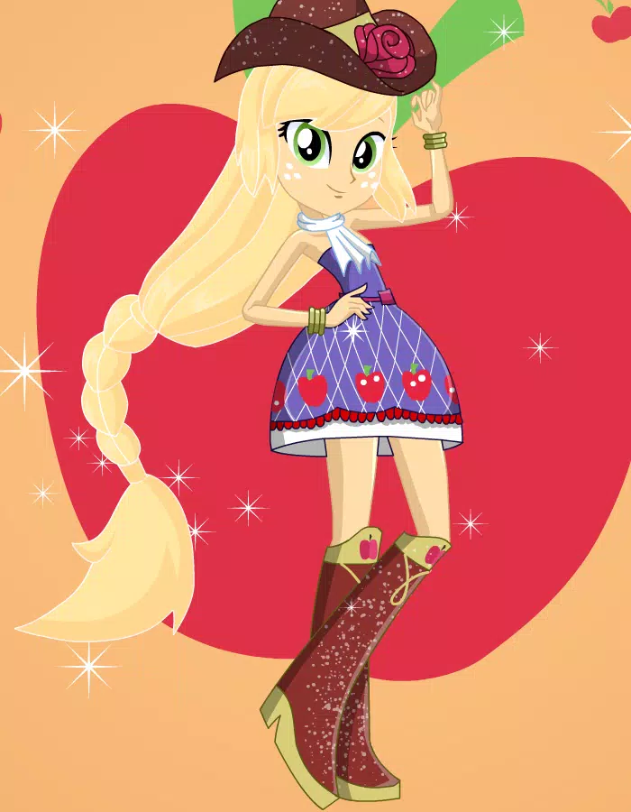 Applejack Equestria Girls Dress