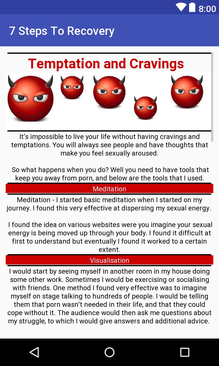 How To Quit Sex Addiction Seven Steps To Recovery For Android Apk
