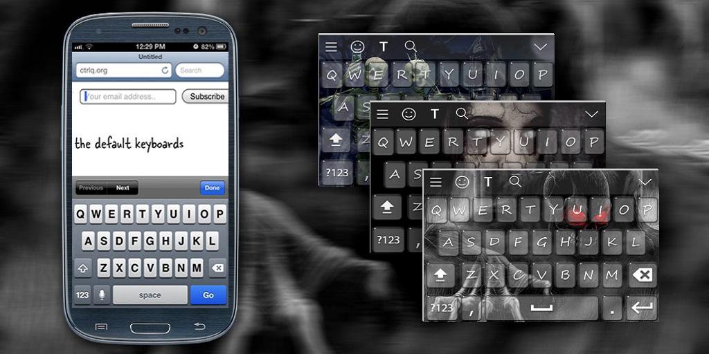 Horror Keyboard Theme APK للاندرويد تنزيل