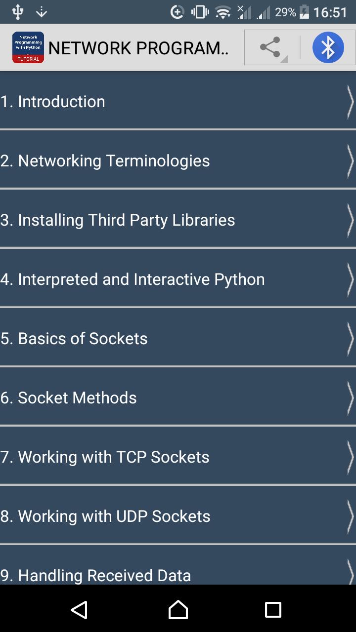 Descarga de APK de Network Programming with Python Tutorial para Android Descarga de APK de Network Programming with Python Tutorial para Android