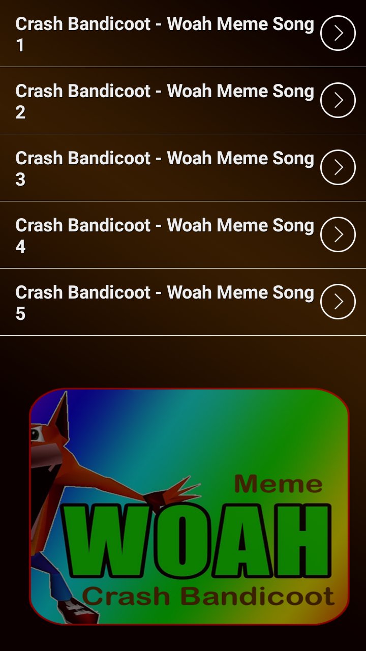 Download do APK de Woah Meme Bandicoot para Android
