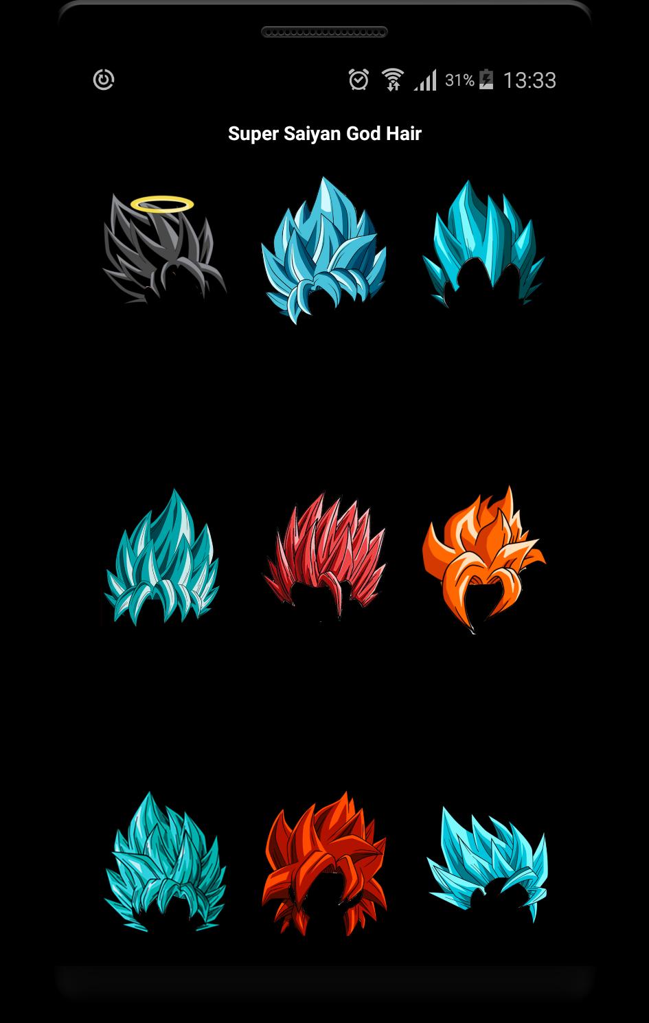 Super Saiyan God Hair Apk For Android Download