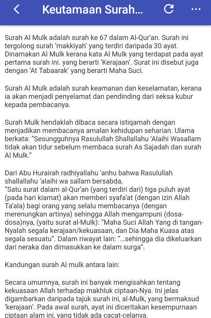 Asbabun Nuzul Surah Al Mulk APK for Android Download Asbabun Nuzul Surah Al Mulk APK for Android Download