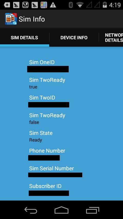 SIM Card Information APK für Android herunterladen