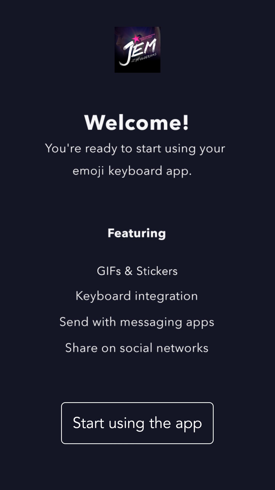 Jem and the Holograms Emoji APK for Android Download