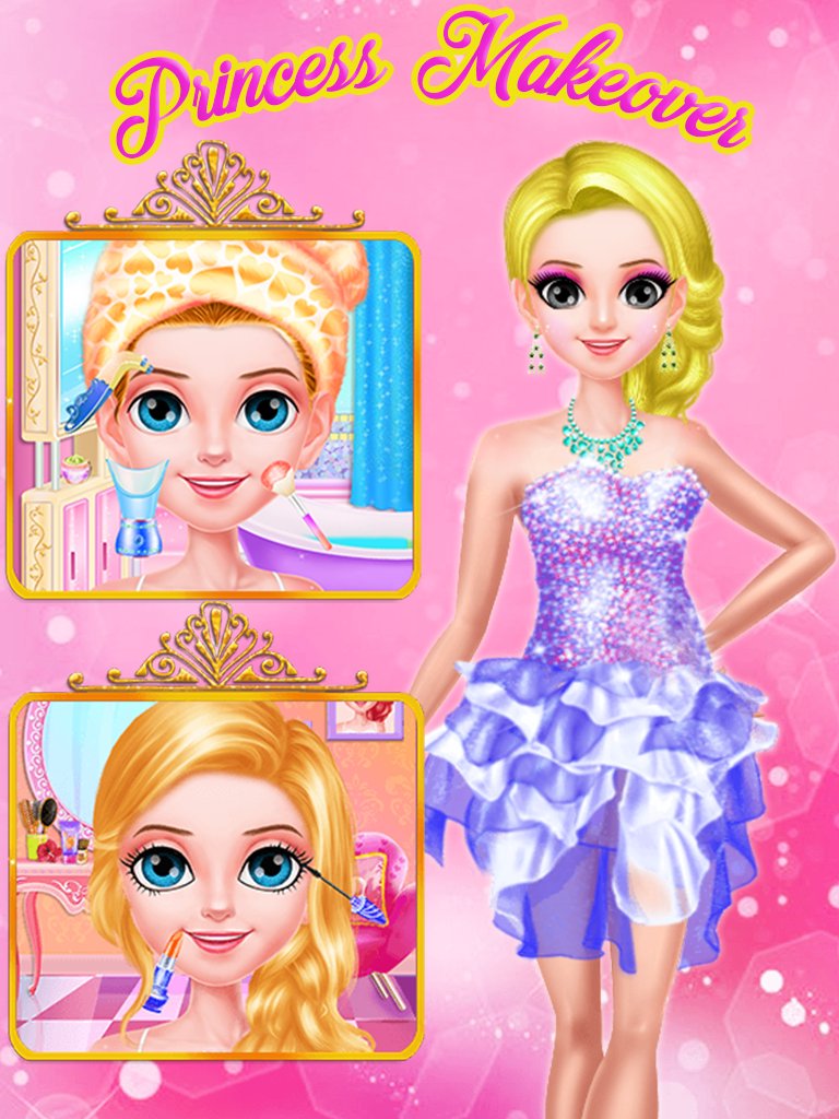 Скачать Princess Makeover little girls APK для Android