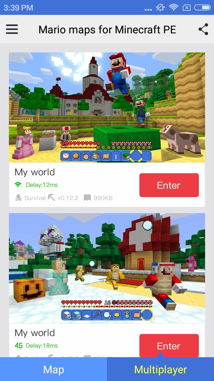 Mario maps for Minecraft PE APK for Android Download