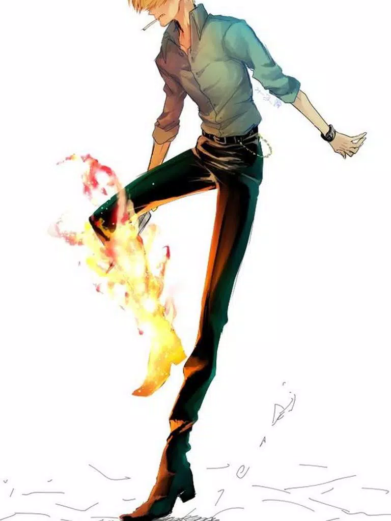 Sanji Diable Jambe Wallpaper
