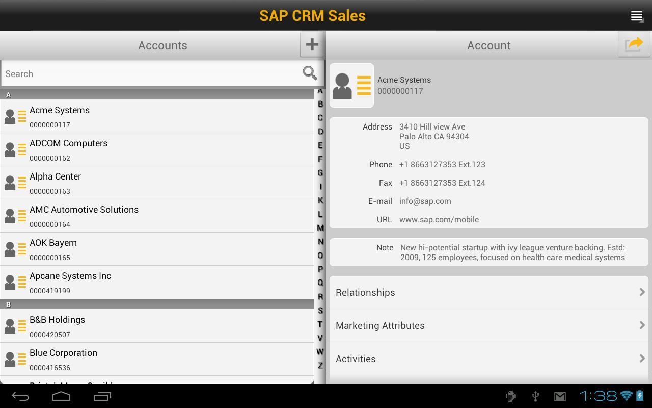SAP CRM Sales APK Download for Android - Latest Version SAP CRM Sales APK Download for Android - Latest Version