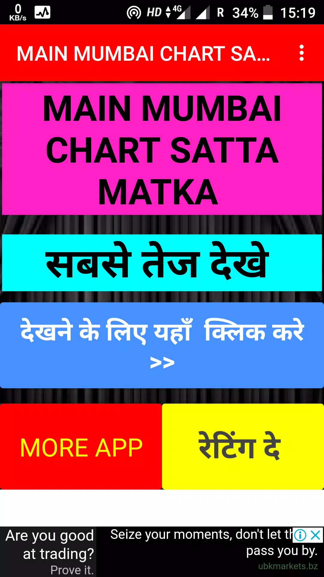 Main Matka Chart