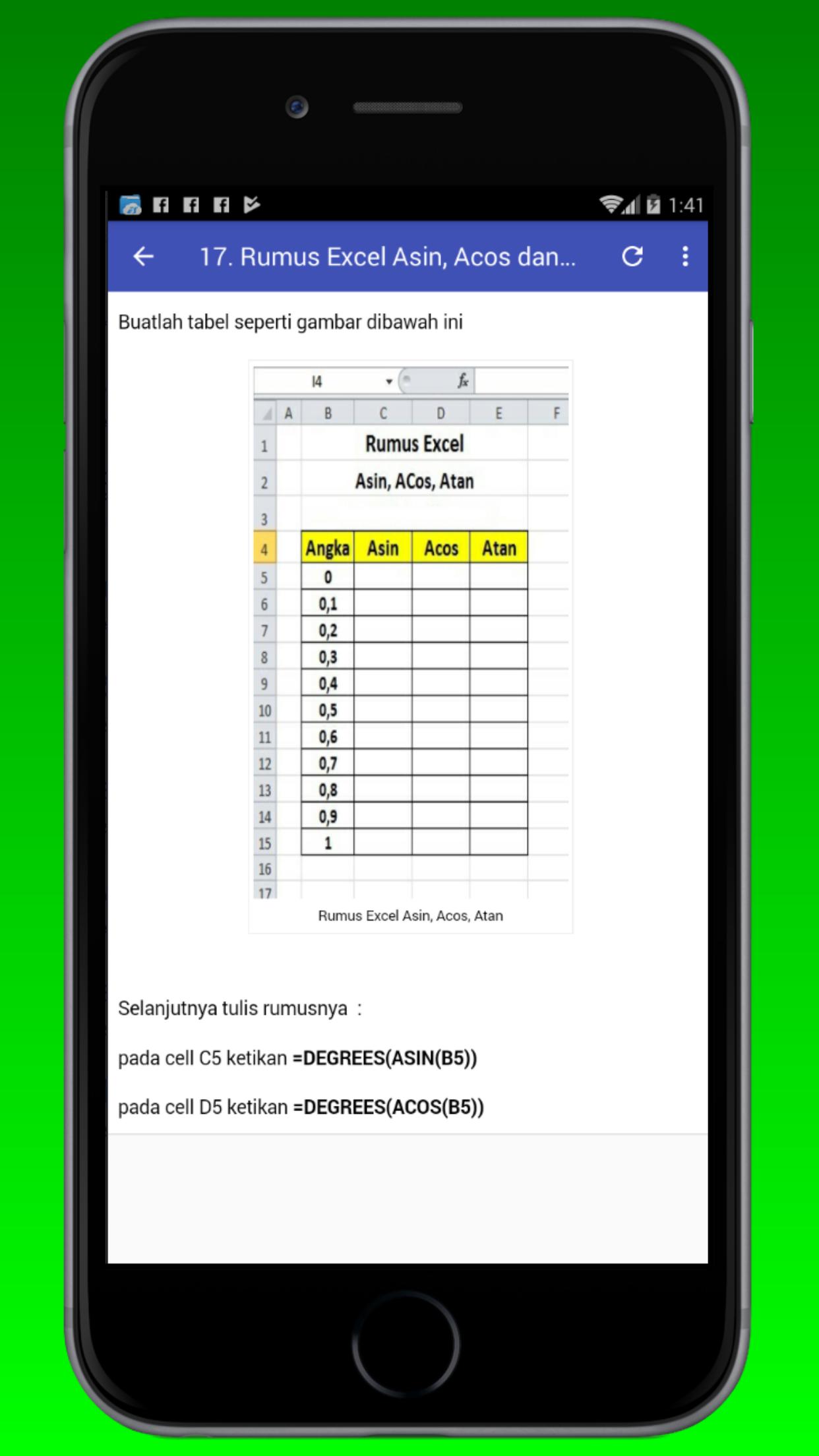 Belajar Excel Rumus Matematika Lengkap APK für Android herunterladen Belajar Excel Rumus Matematika Lengkap APK für Android herunterladen