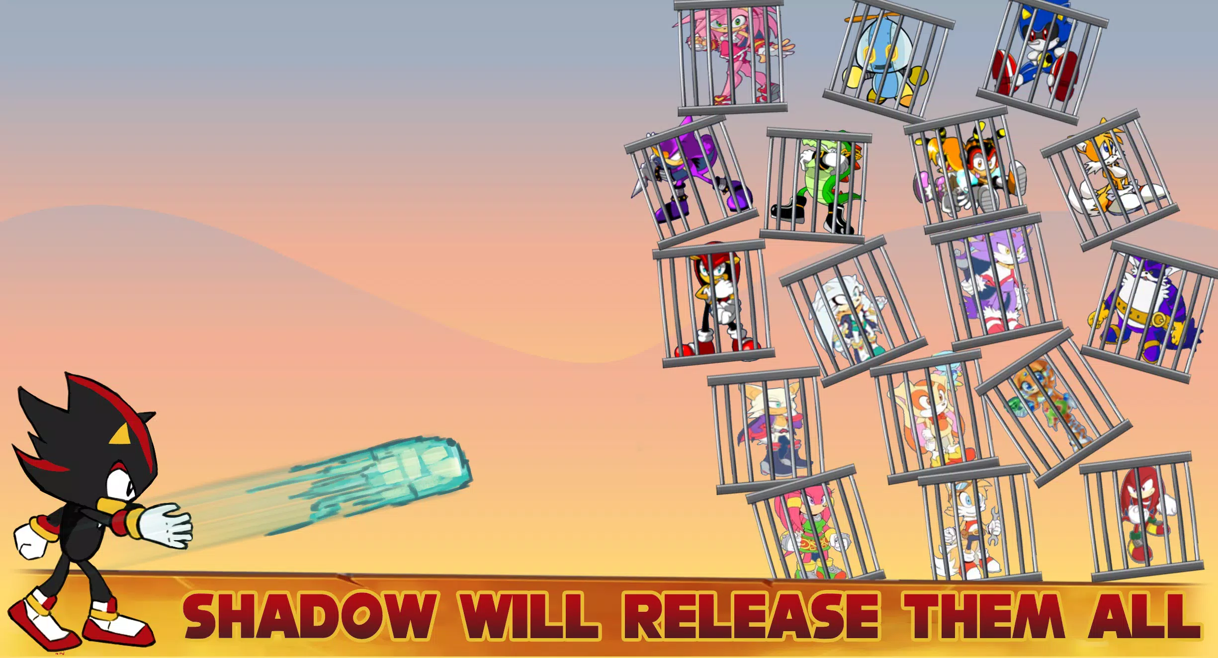 Super Saiyan Shadow The Hedgehog