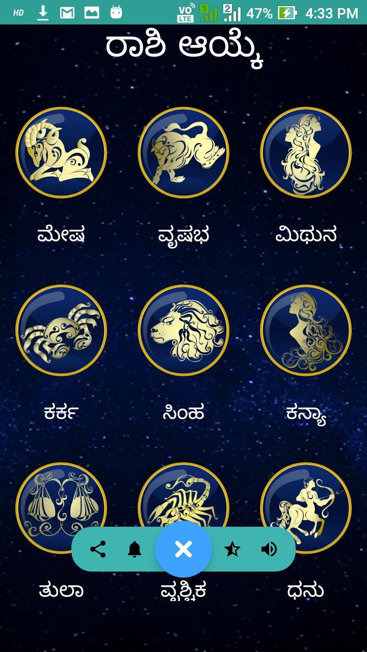 Kannada Rashi Bhavishya 2019 Horoscope - Jathaka APK for Android Download