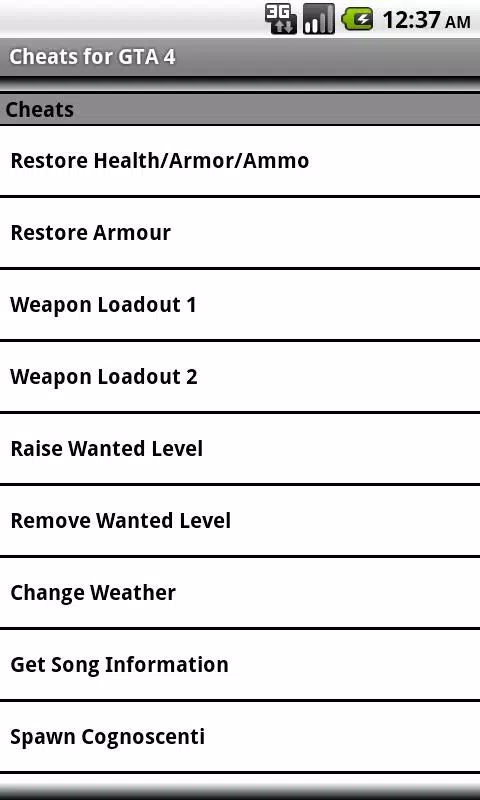 Gta 4 Cheats Parachute