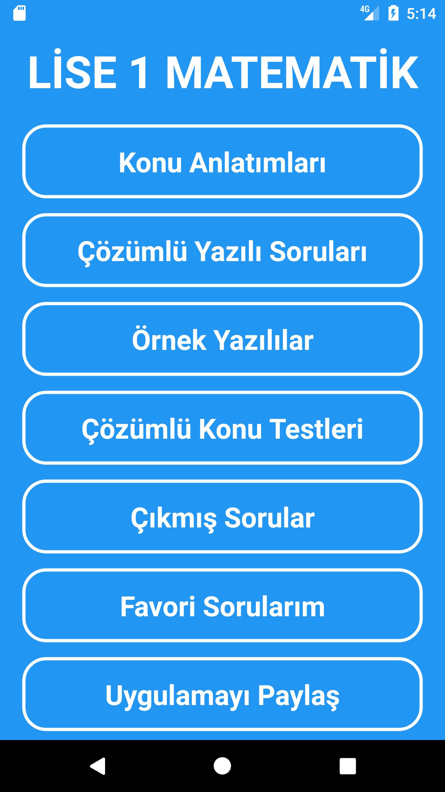 Скачать 9.SINIF MATEMATİK KONU ANLATIM ÇÖZÜMLÜ SORULAR 1.35 APK для ... Скачать 9.SINIF MATEMATİK KONU ANLATIM ÇÖZÜMLÜ SORULAR 1.35 APK для ...