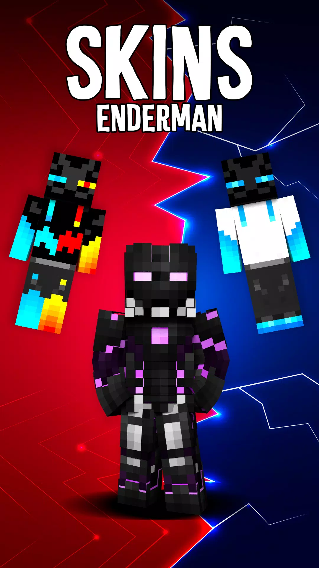 Minecraft Red Enderman Skins