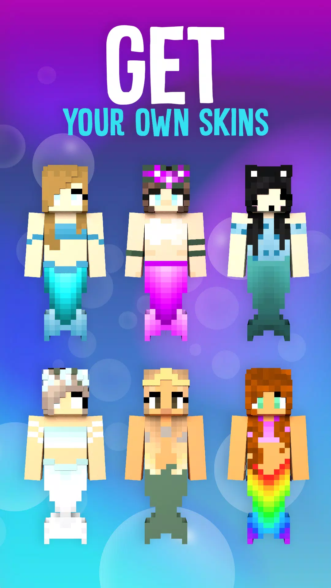 Mermaid Minecraft Skin