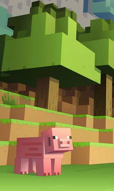 Minecraft Pig Iphone Wallpaper