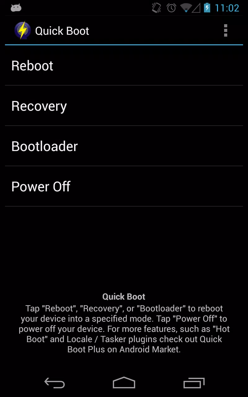Download Quick Boot (Reboot) 4.8 APK for Android - Free and Safe Download