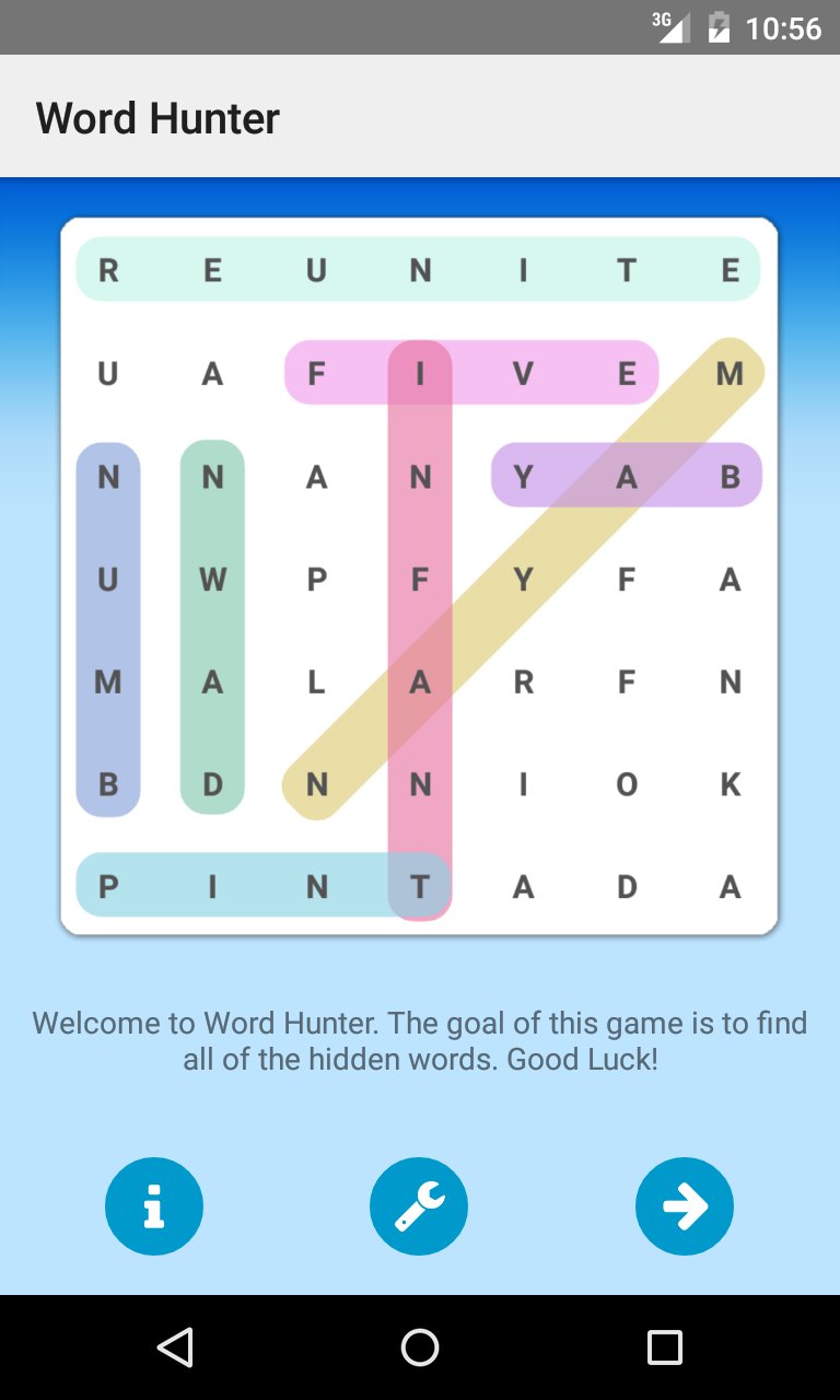 Descargar Word Hunter - Word Search APK Última Versión 1.0 para Android
