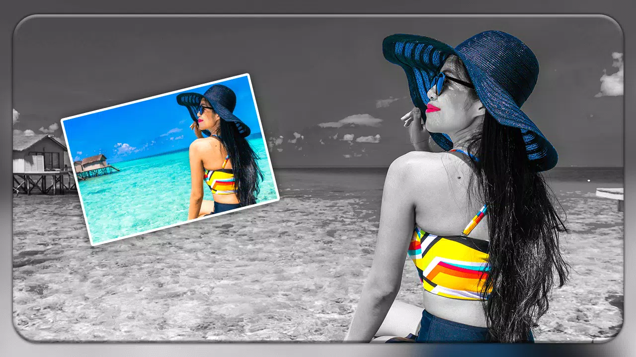 Black And White Photography With Color Splash