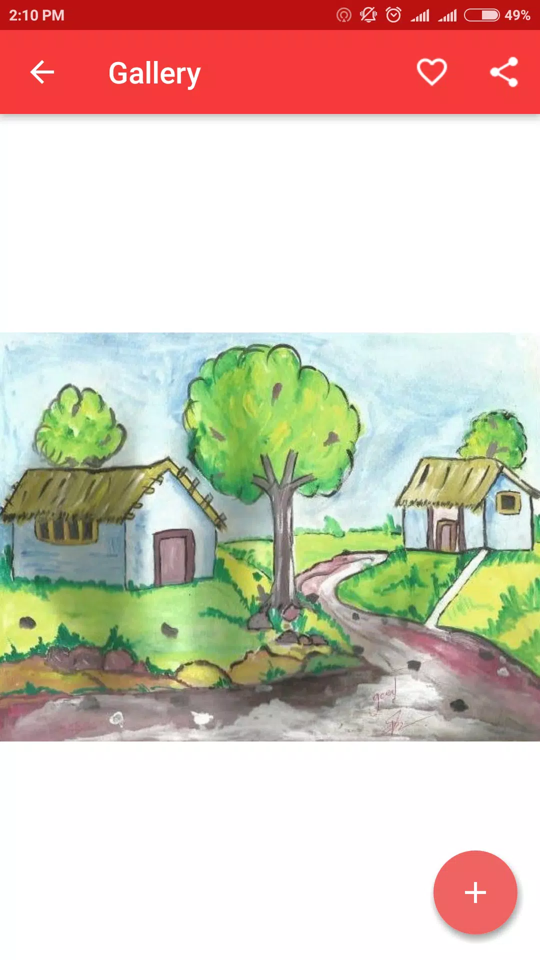 Natural Scenery Drawing Competition