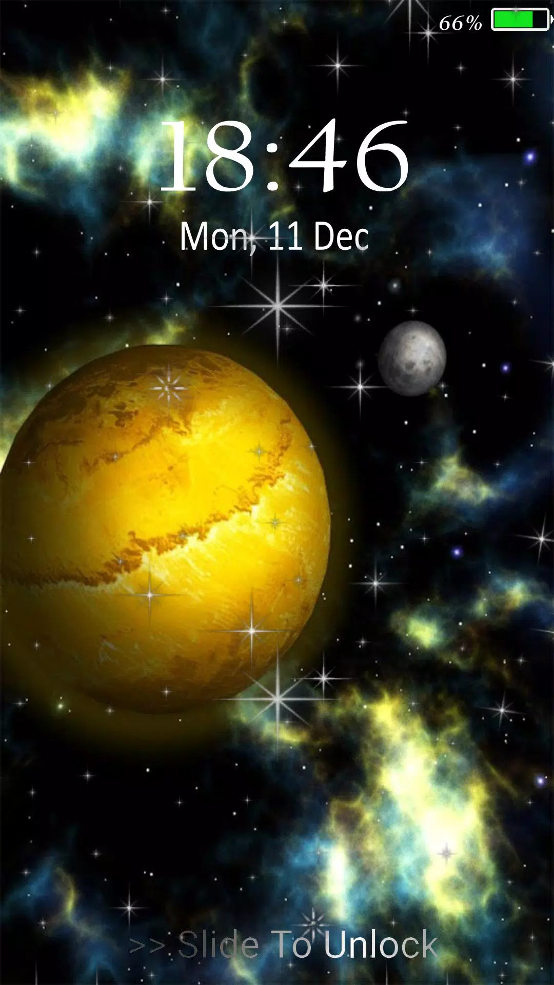 Animated 3d Solar System Wallpaper