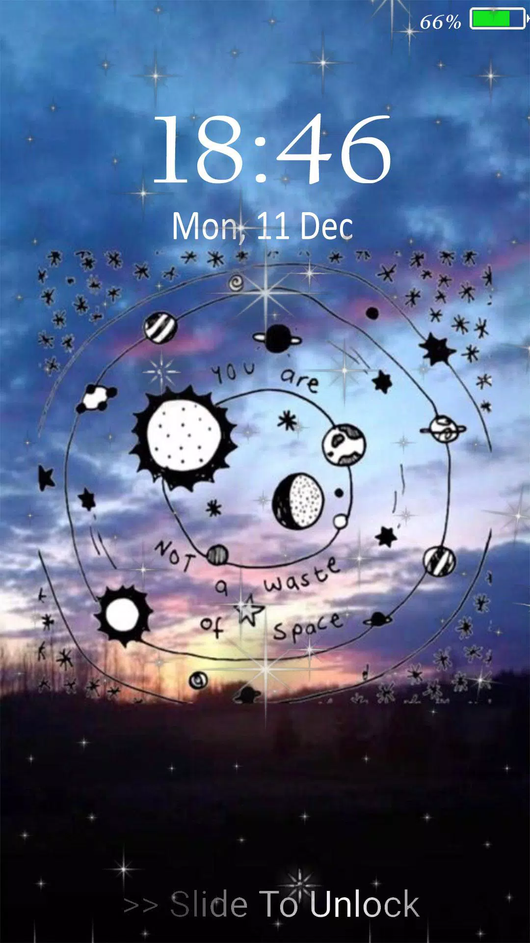 Solar System Wallpaper Lock Screen