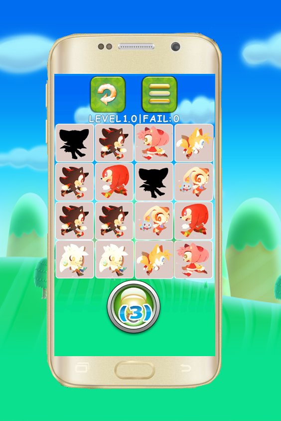 Sonic memory game for kids APK for Android Download