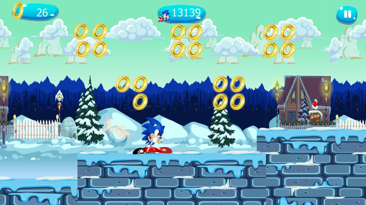 Download do APK de Sonic Snowboard Ski para Android