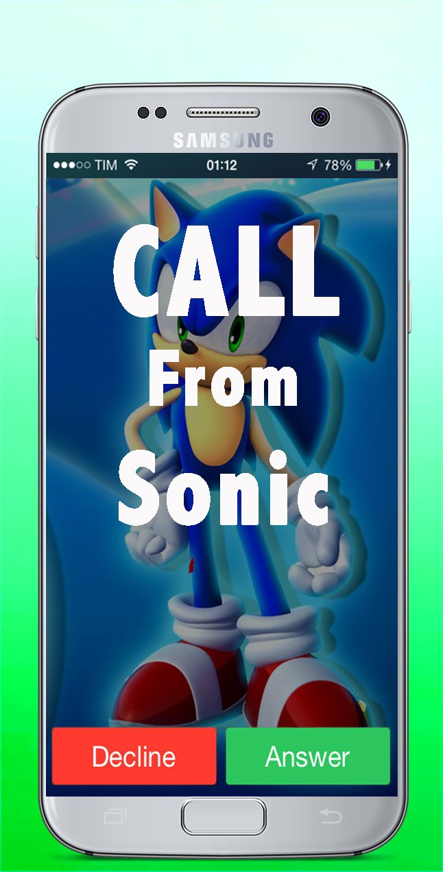 Real Sonic Call Prank (( OMG HE ANSWERED )) APK للاندرويد تنزيل