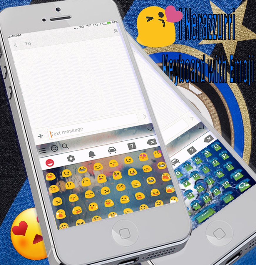 Inter Milan Keyboard Emojis APK للاندرويد تنزيل