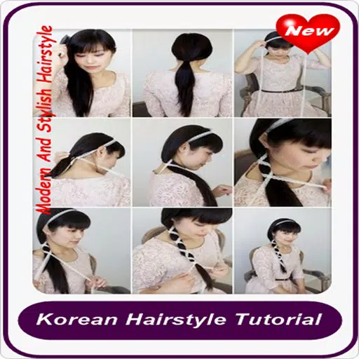 Korean Hairstyle Tutorial Step By Step Pictures