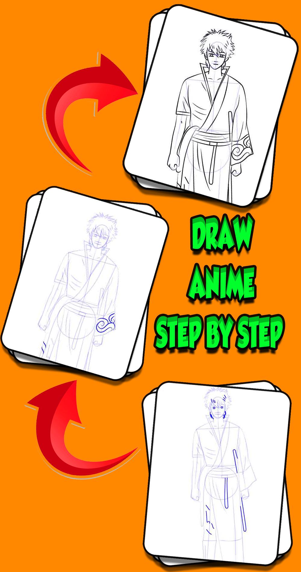 How To Draw Anime Characters Step By Step APK Android how-to-draw-anime-characters-step-by-step-apk-android