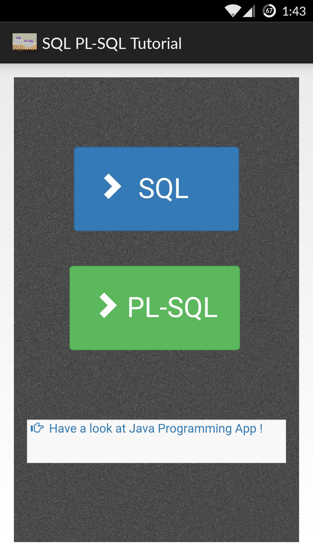 SQL and PL-SQL Tutorial APK for Android Download SQL and PL-SQL Tutorial APK for Android Download