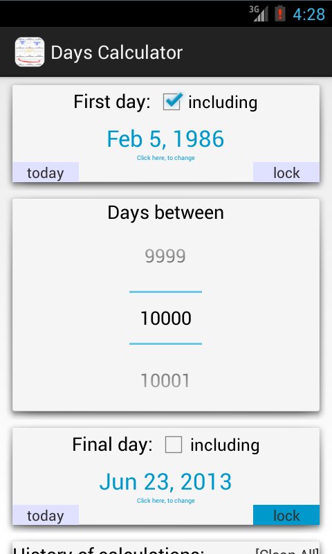 Days Calculator Free APK for Android Download
