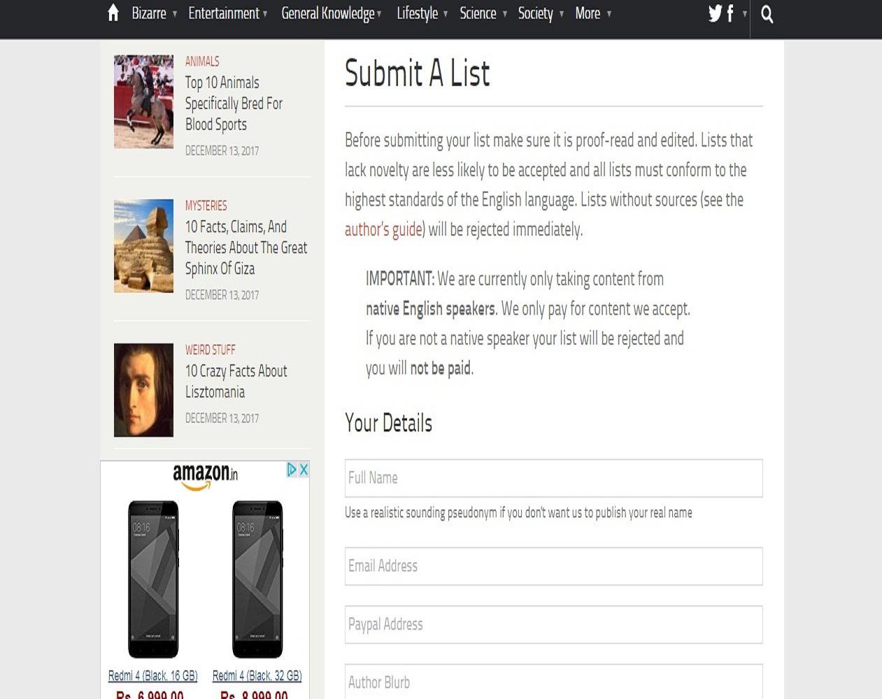 Listverse APK for Android Download