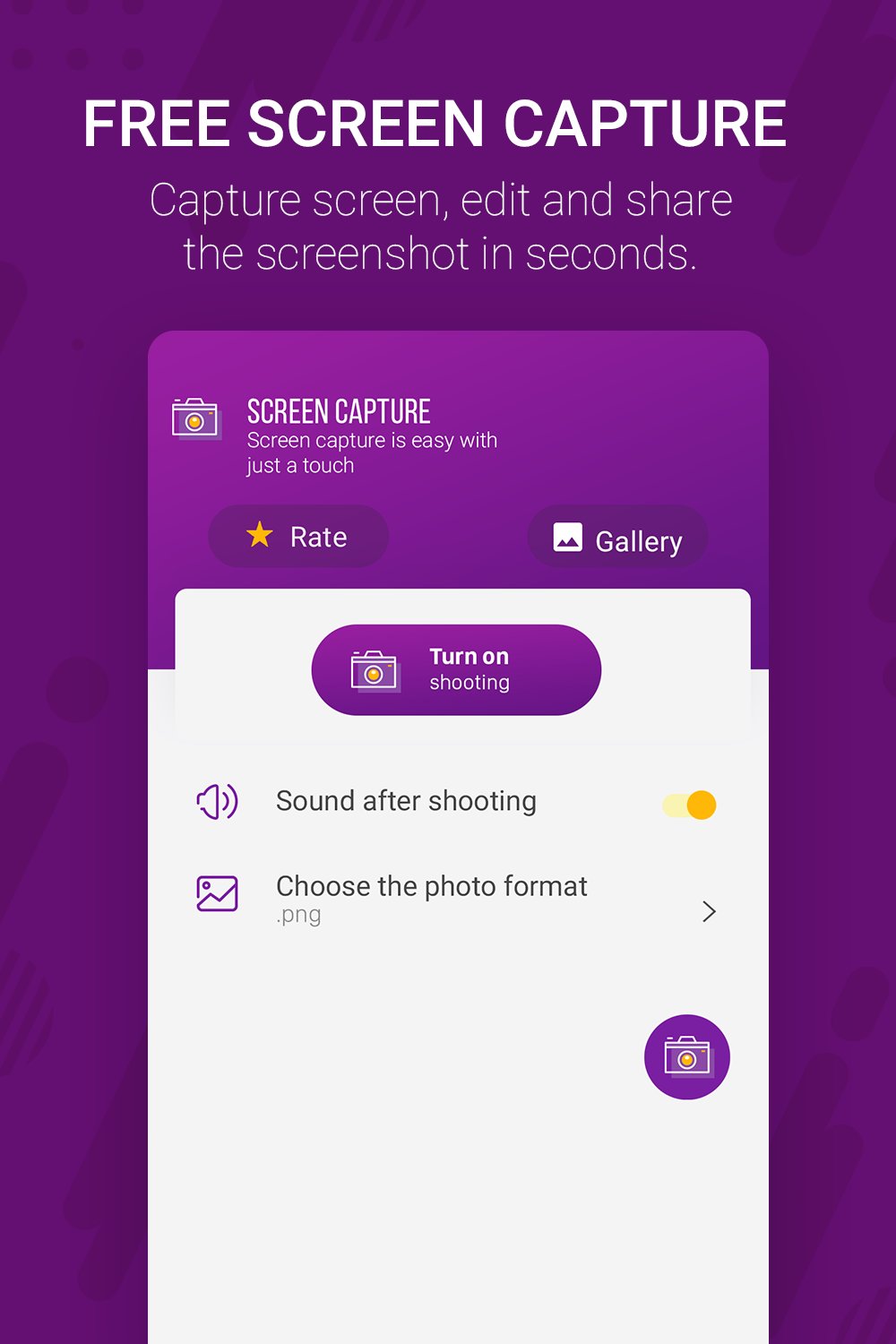 No root screenshot - Free screen capture APK for Android Download
