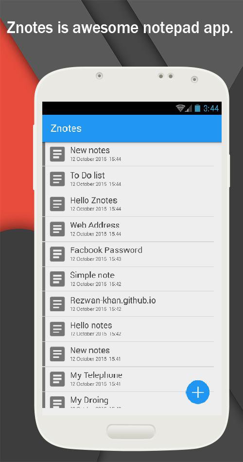 Znotes APK للاندرويد تنزيل